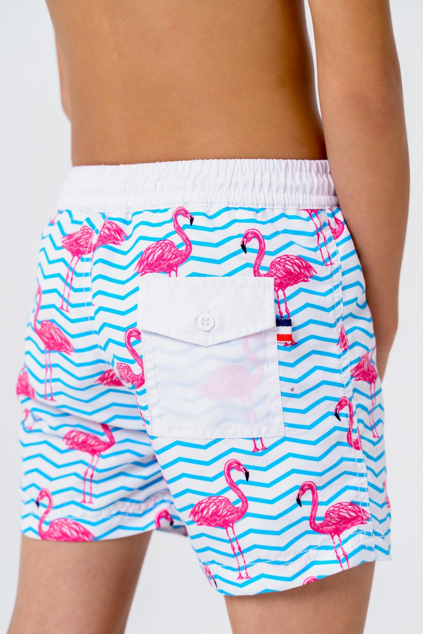 STK01 Swimtrunks Kidz Flamingo – Momo Batik